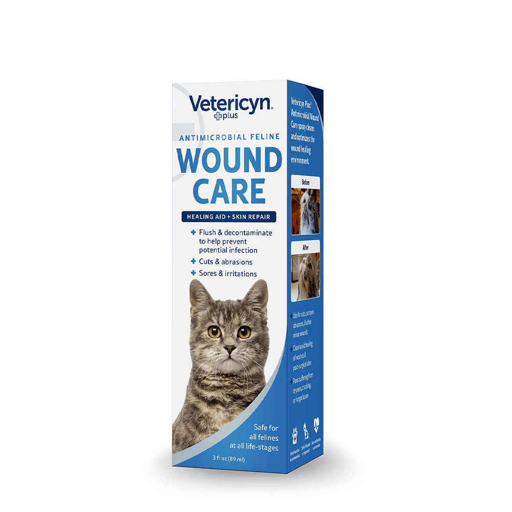 Vetericyn Plus® Antimicrobial Feline Wound Care – Vetericyn