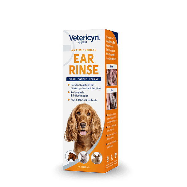 Vetericyn Plus® Antimicrobial All Animal Ear Rinse – Vetericyn