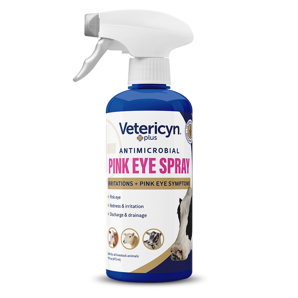 Vetericyn Plus® Antimicrobial Pink Eye Spray – Vetericyn