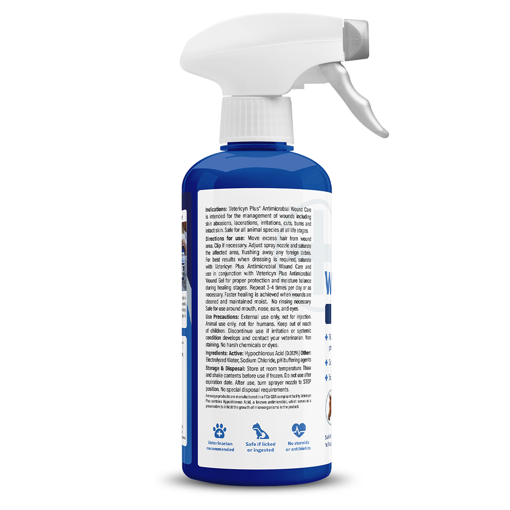 Vetericyn Plus® Antimicrobial All Animal Wound Care – Vetericyn