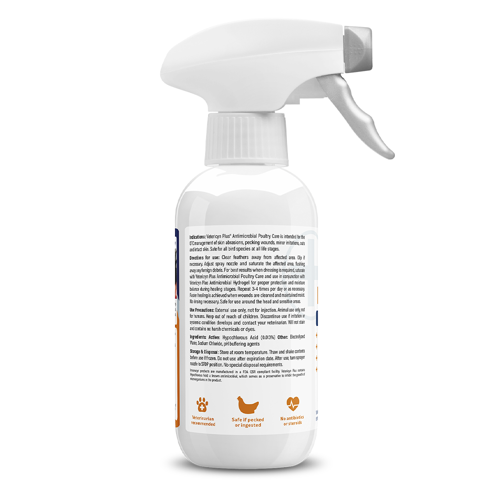 Vetericyn Plus® Antimicrobial Poultry Care – Vetericyn